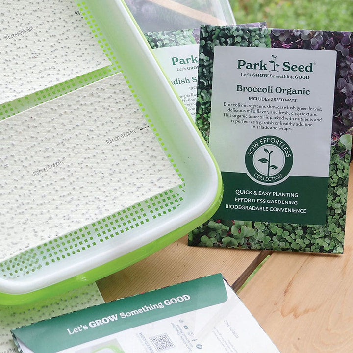 Gardening is Easy with Vegetable Seed Tapes, Discs, and Mats – Park Seed